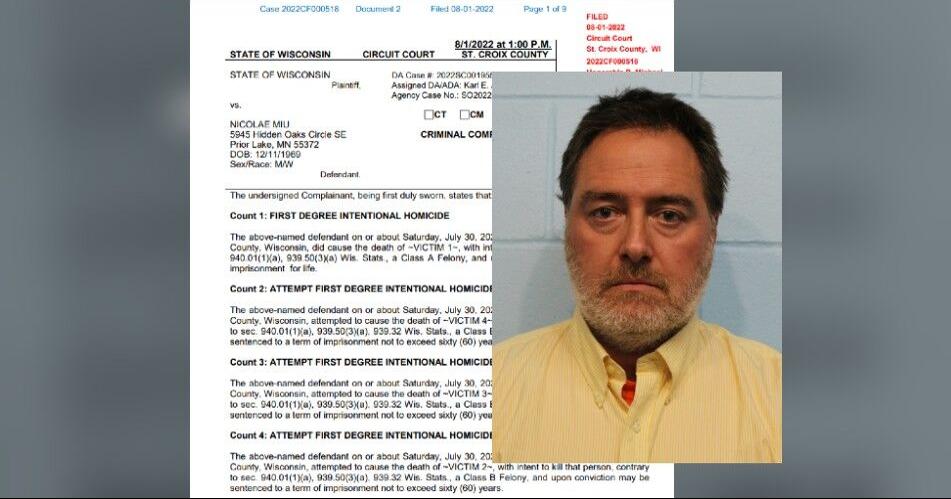 Criminal complaint details what allegedly led up to Apple River ...