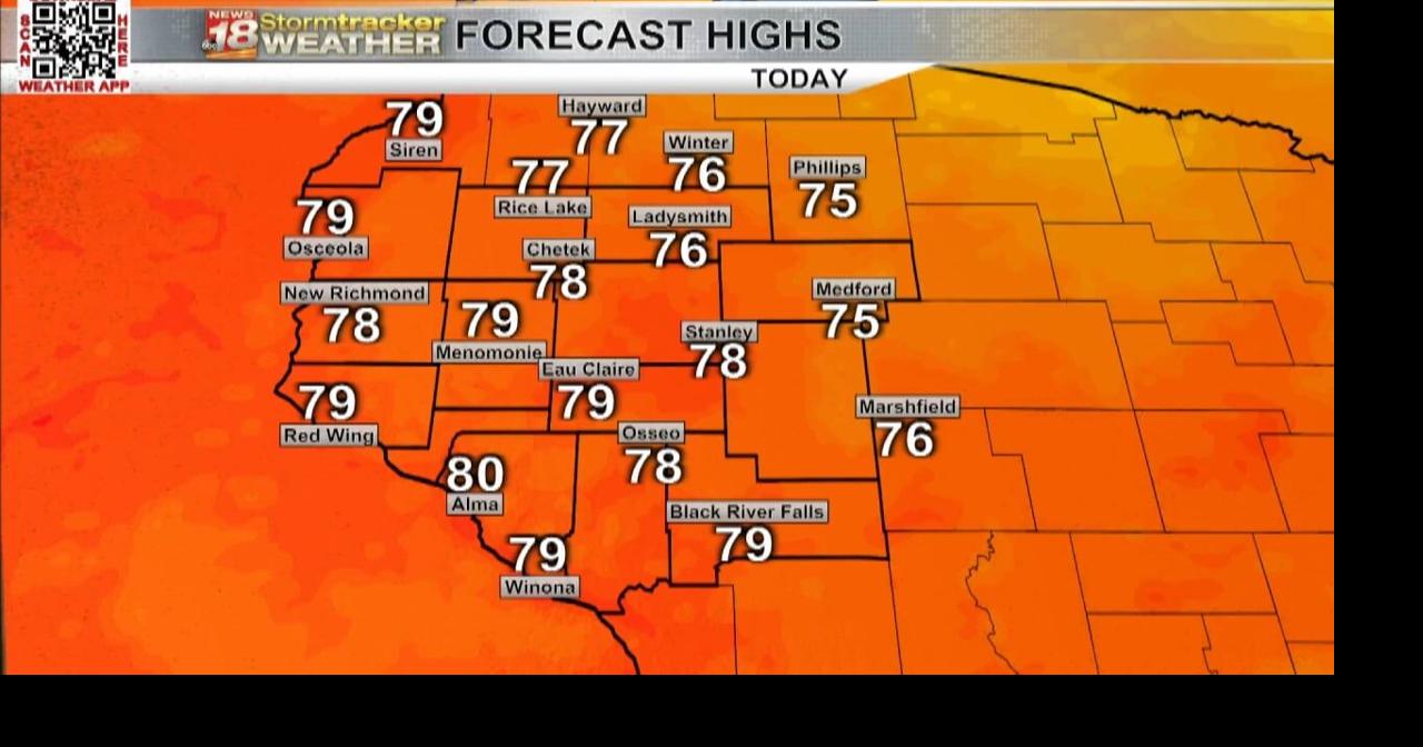 Pleasant weather the next few days before we begin a stretch of toasty ...