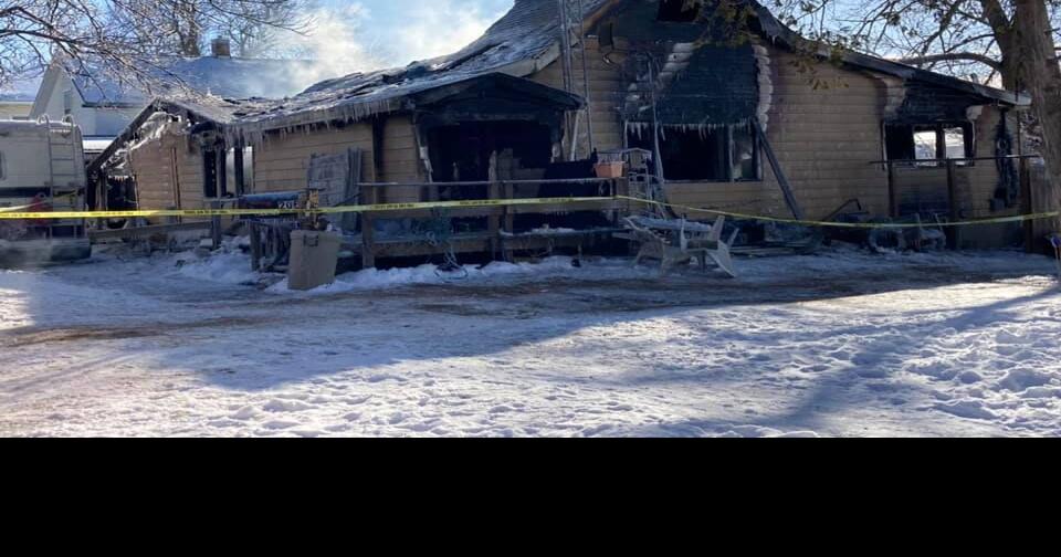 Stanley Fire Dept. battles flames in bitter cold | News | wqow.com