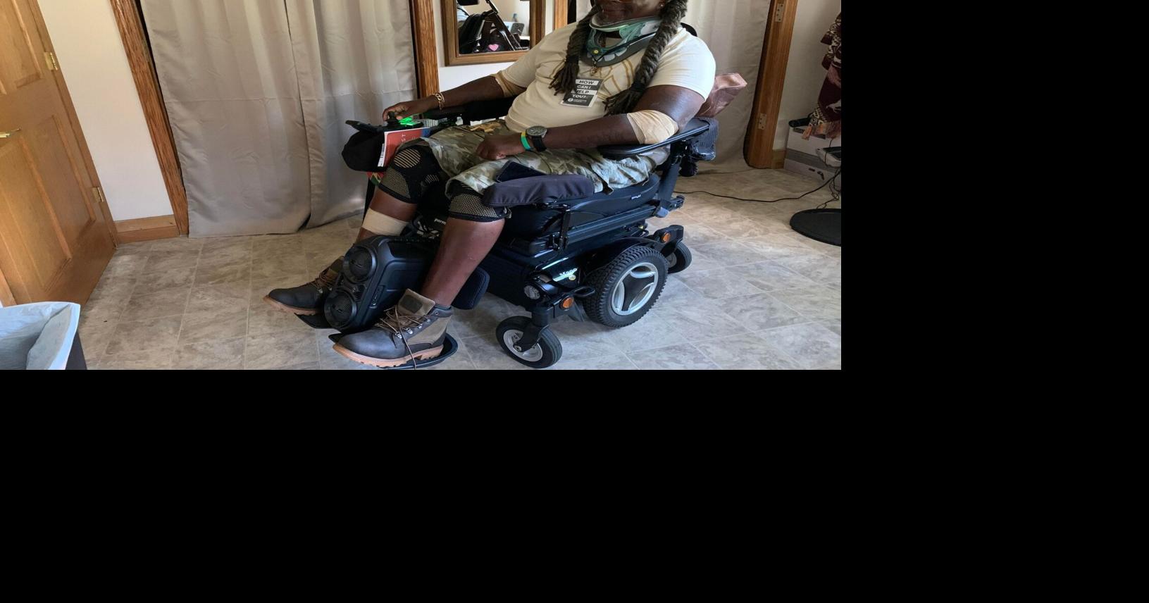 Hit and run wheelchair victim preaches forgiveness | Top Stories | wqow.com