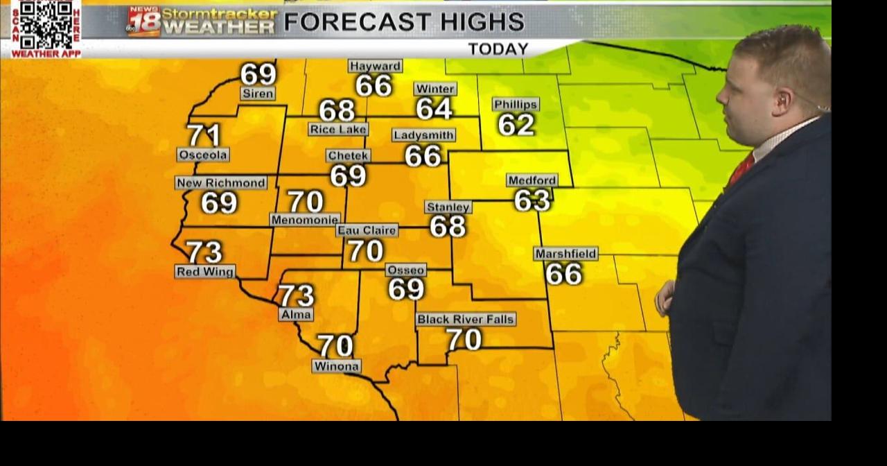 Another pleasant early October day ahead of us | 18 Storm Track Weather ...