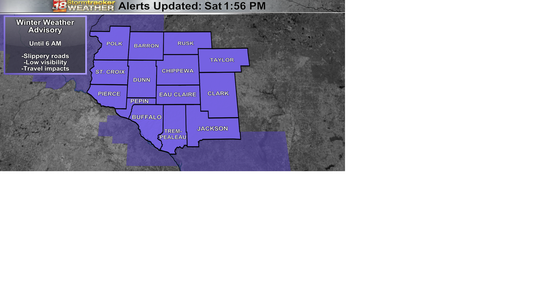 FIRST SNOW: Winter Weather Advisory in effect through Sunday morning ...
