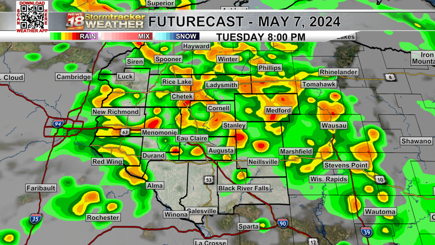 MIDDAY UPDATE: More showers and storms expected to develop; few strong ...