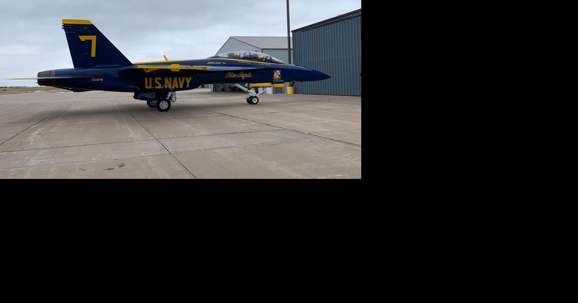U.S. Navy Blue Angels jet to make winter preseason visit to Eau Claire ...