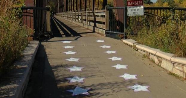 "Star Walk" in Phoenix Park memorializing victims of domestic violence ...
