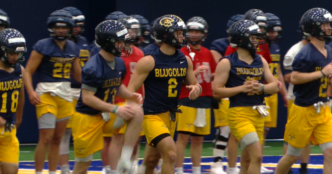 UWEC football is fired up for season opener | Eye On Eau Claire | wqow.com