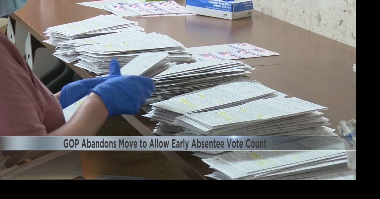 GOP Abandons Move to Allow Early Absentee Vote Count | News | wqow.com