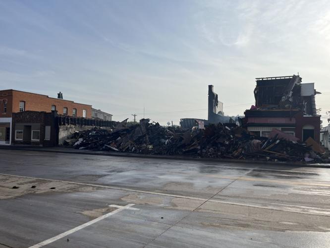 Overnight fire destroys parts of downtown Loyal | Top Stories | wqow.com