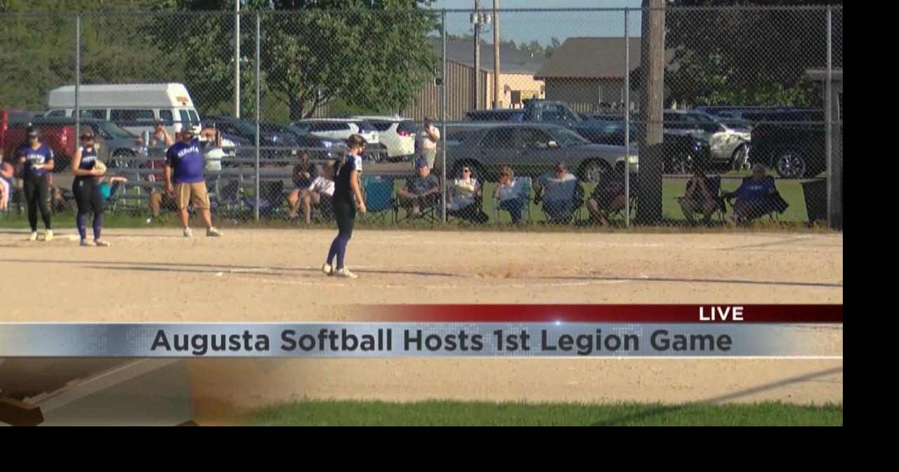 Augusta softball hosts first Legion game | Video | wqow.com