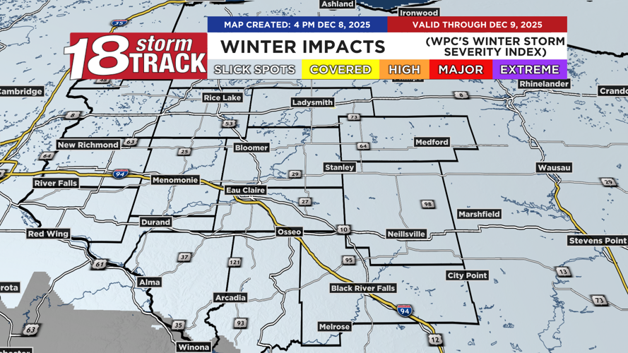 Two rounds of snow likely over the next two nights across Western ...