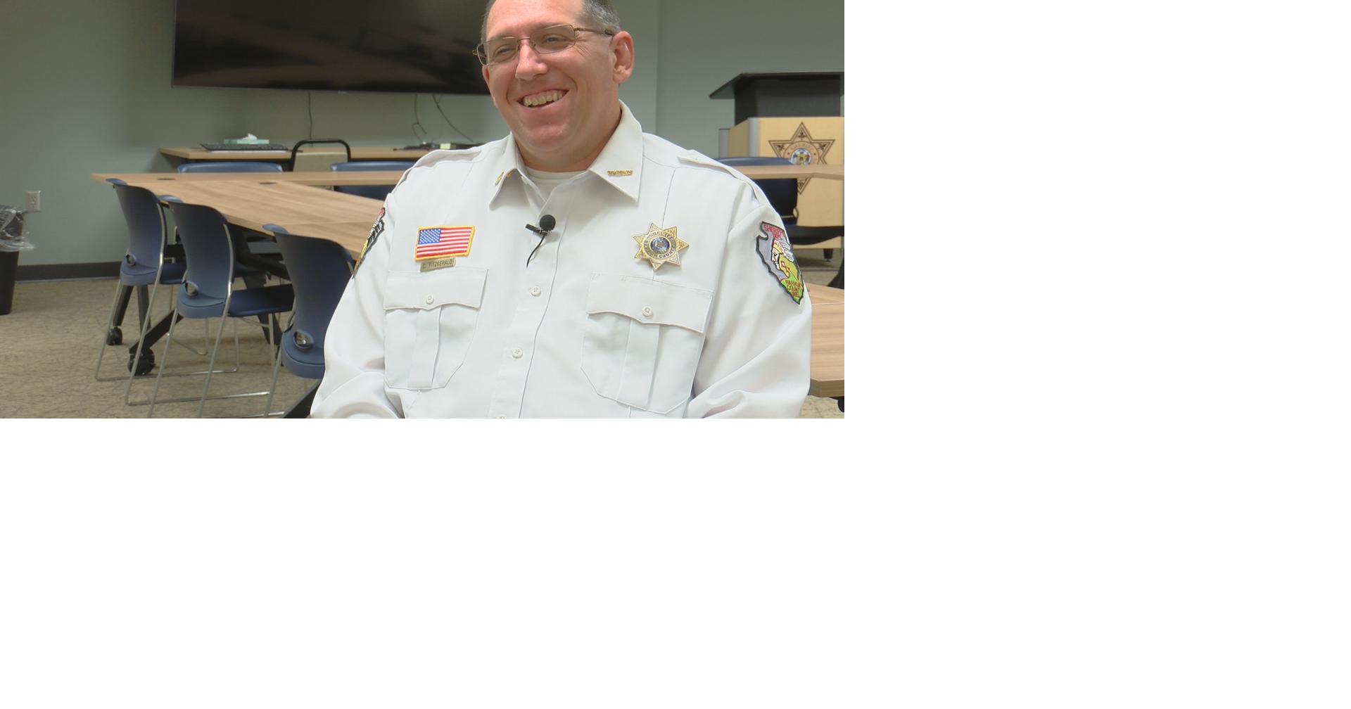 "It's an honor. I'll miss it'; Sheriff Chris Fitzgerald reflects on ...