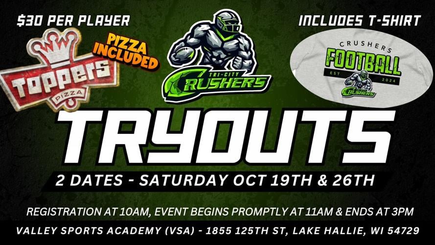 Tri-City Crushers football forms, plans to play in 2025 | Sports | wqow.com