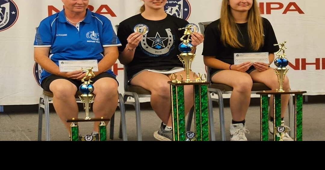 Sarah Chaffee defends world horseshoe title, father Dean wins his class ...