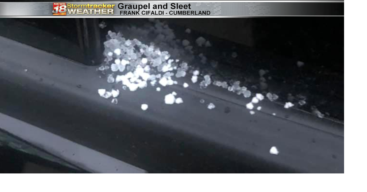 Graupel fell across parts of Western Wisconsin this evening | 18 Storm ...