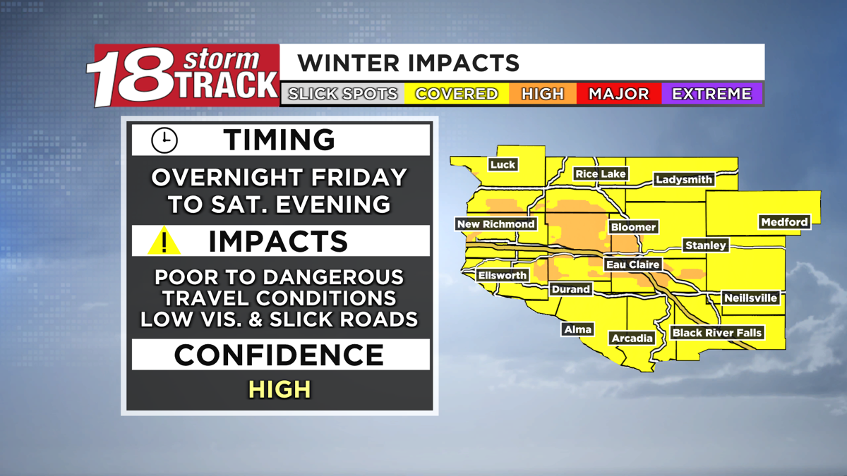 Winter Storm Watch issued for Friday Night/Saturday's round of heavy ...
