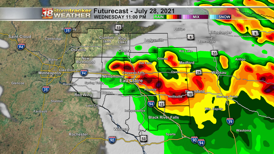 Strong to severe storms still likely across at least part of Western WI ...