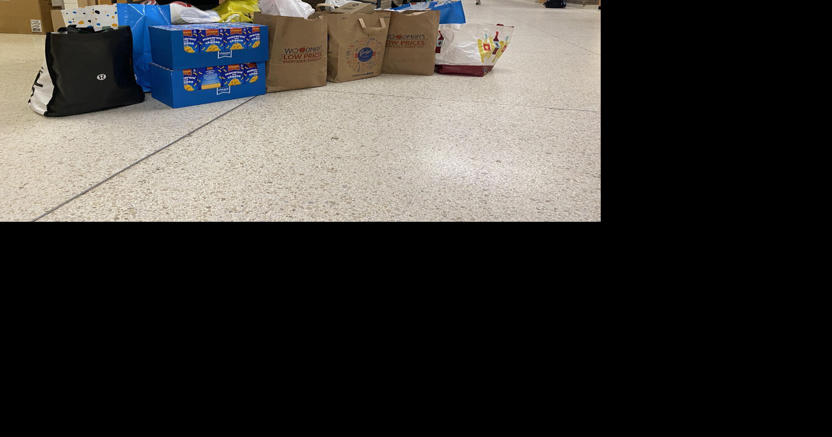 North girls basketball giving back to community through food donations ...