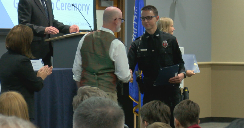 Rep. Van Orden visits CVTC Law Enforcement Academy graduation ...