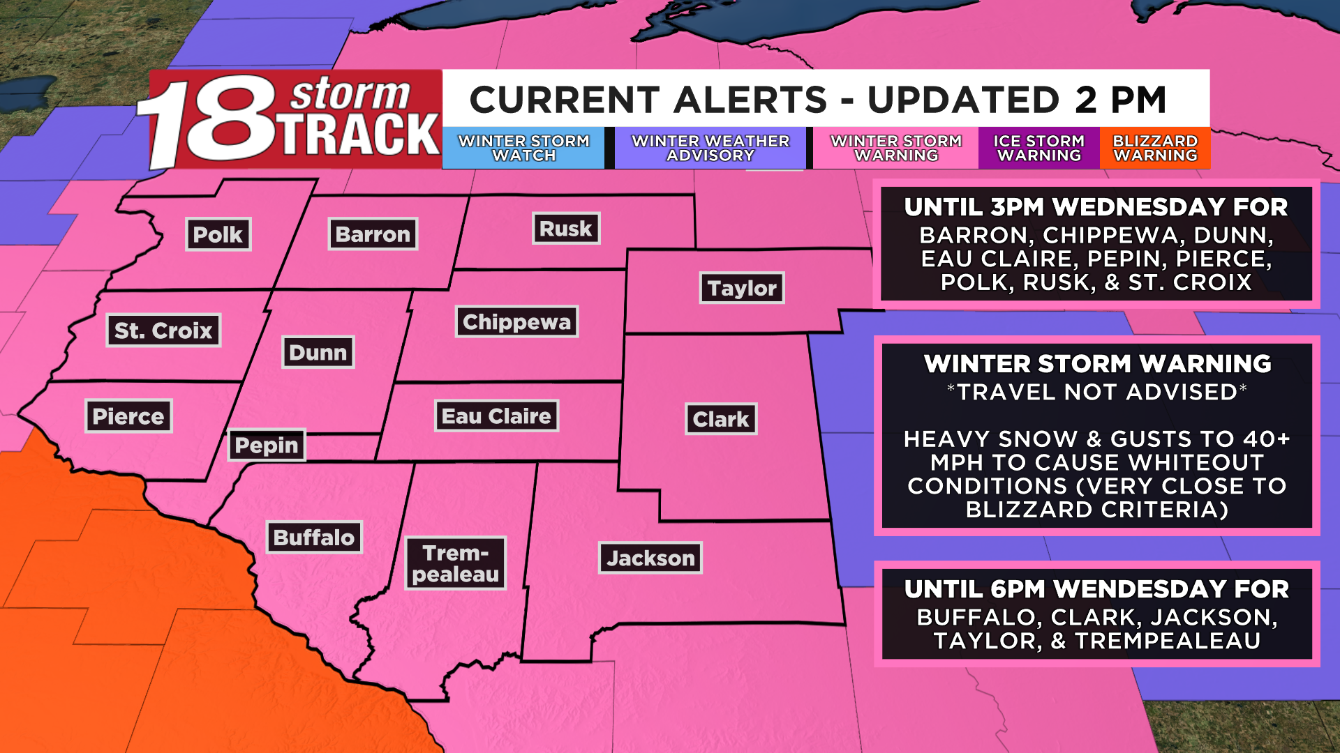 While not quite to blizzard criteria, blizzard-like conditions are ...