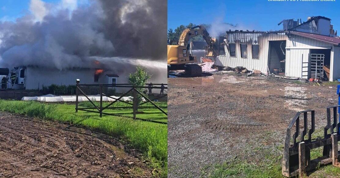 Country Cut Meats near Sheldon total loss after fire | News | wqow.com