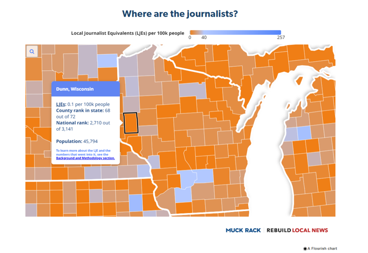 Dunn County is in a local news desert: Here's why that matters | News ...