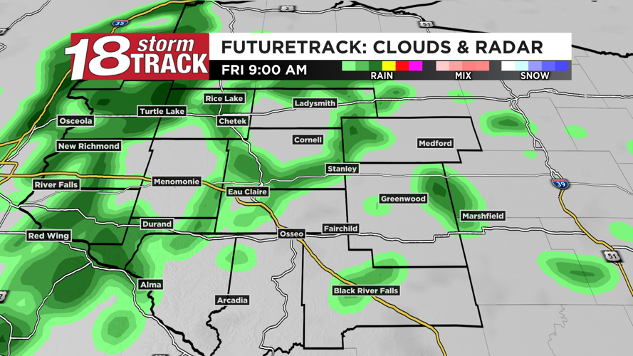 A mild weekend ahead... but the weekend will begin with foggy and rainy ...