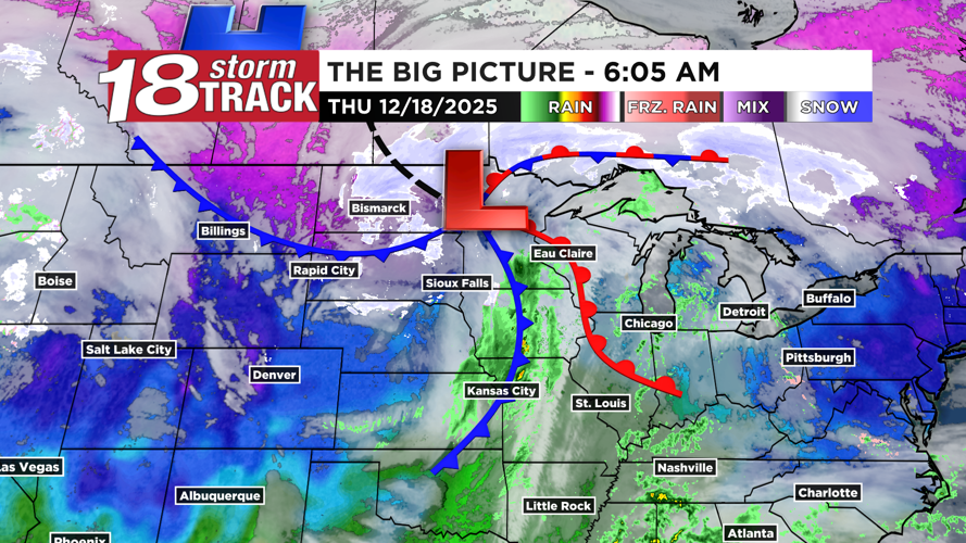 Strong clipper system still on track to bring gusty winds, falling ...