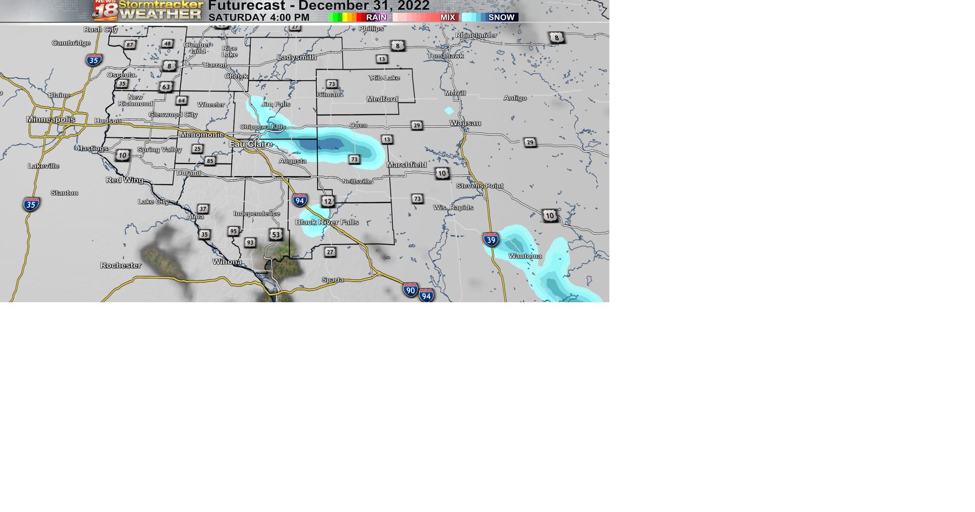 Fog and a slight chance light snow in forecast to end 2022; winter ...