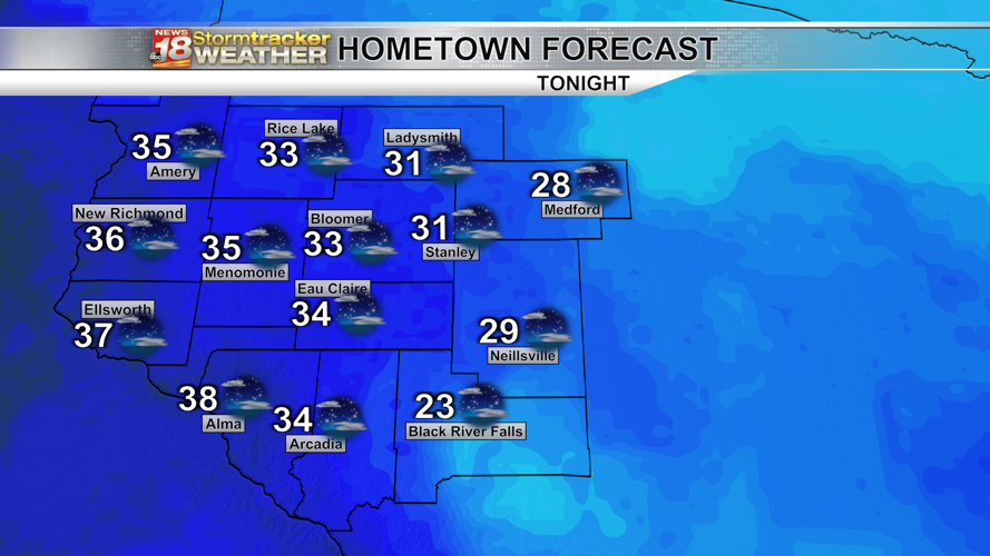 Pleasant weather the next few days before rain and thunderstorm chances ...