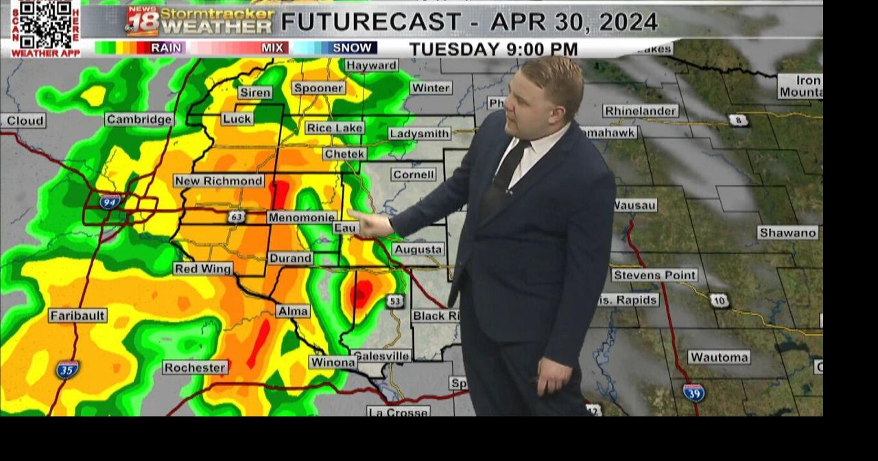 Multiple rounds of rain showers (and some thunderstorms) in the ...