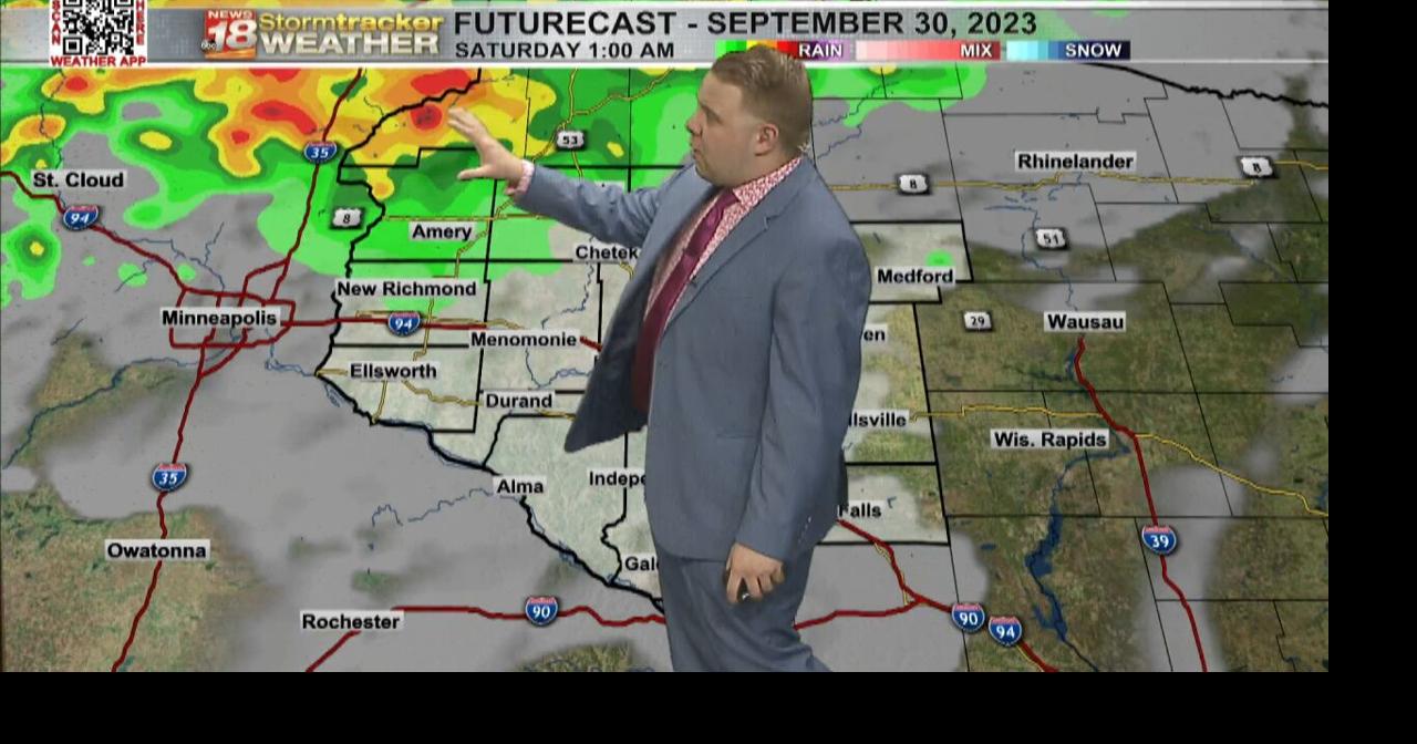 Stretch of warm, humid and breezy weather begins today with some rain ...