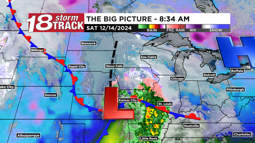A mixture of snow, sleet and freezing drizzle / freezing rain all possible through tonight | 18 ...