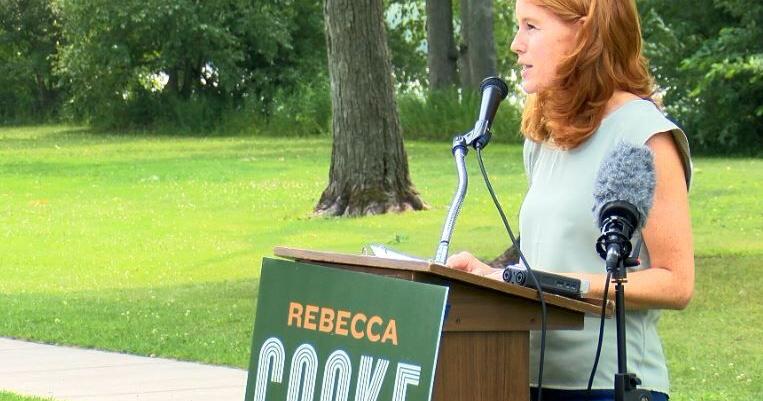 Rebecca Cooke kicks off 2024 campaign with "Cooke Out" rally in Eau ...