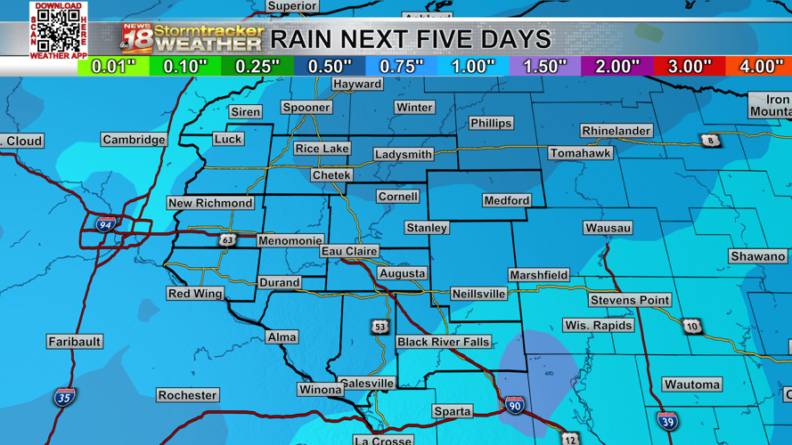 Elevated fire risk as warm, breezy, and dry weather continues; Rain ...