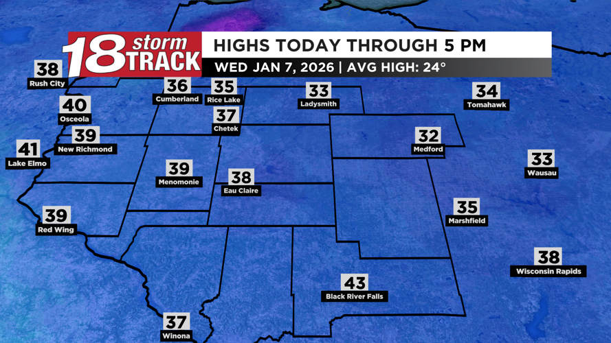 Thursday will have more melting snow ahead of rain arriving later in ...