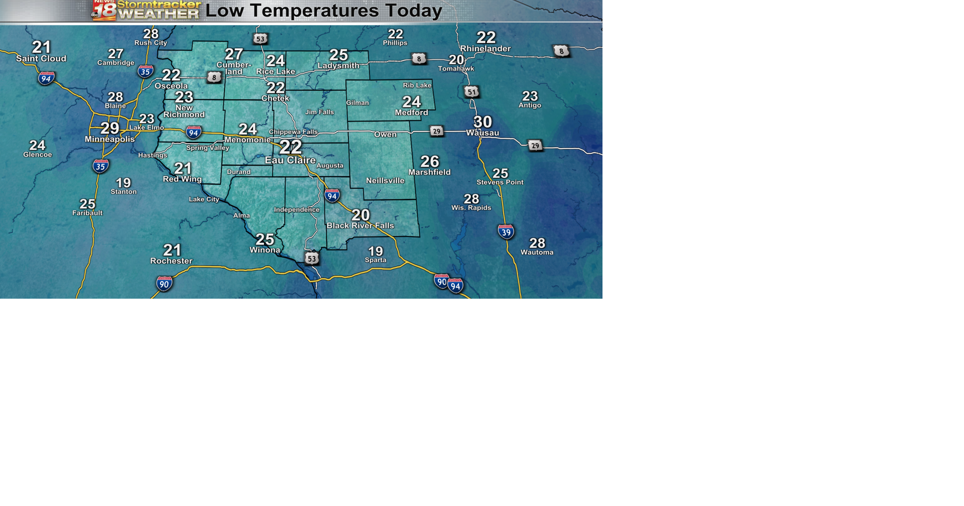 Earth Day will have the best weather of the week | 18 Storm Track ...