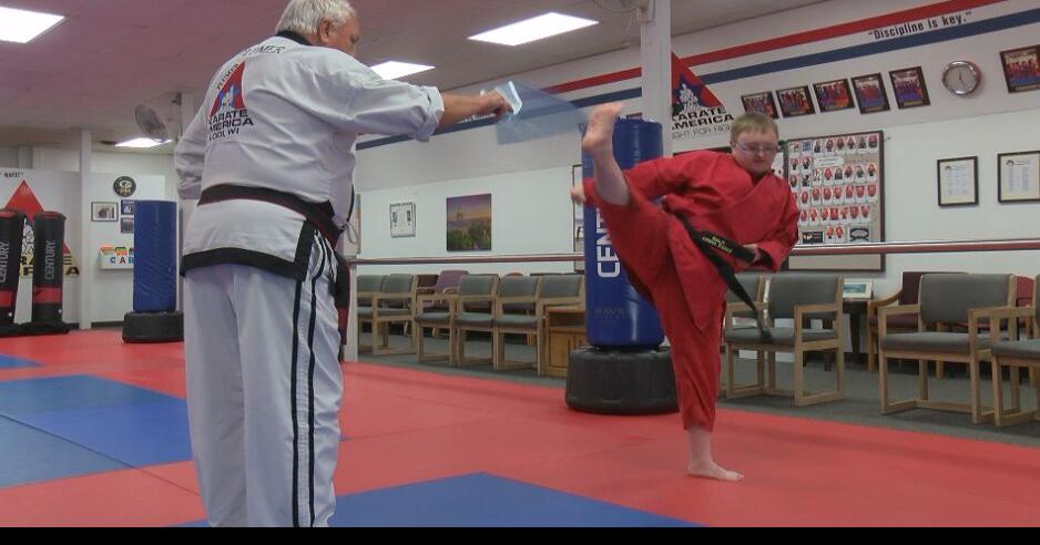 Lodi man with Down syndrome breaks barriers and earns second black belt ...