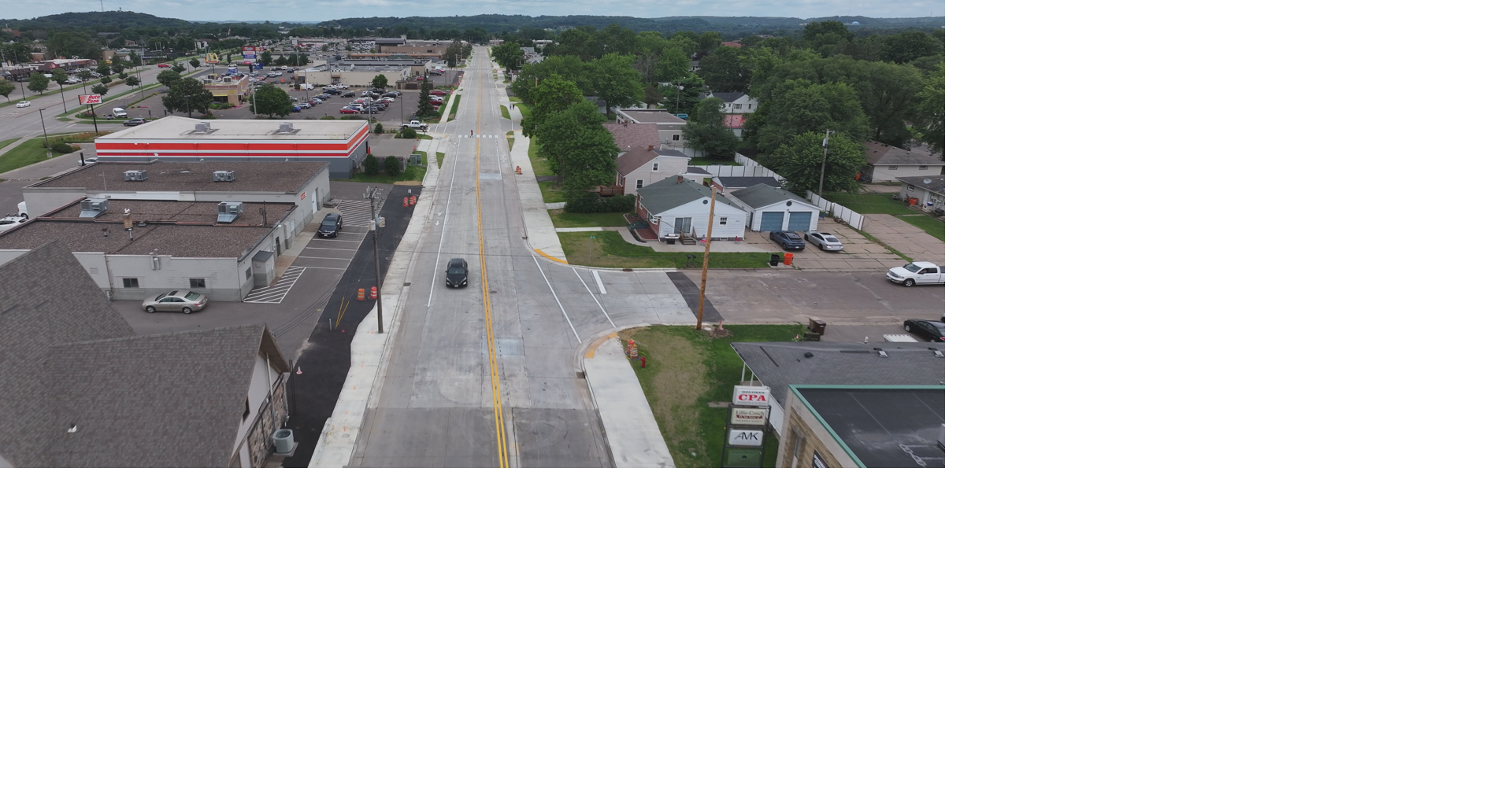 Altoona's Fairfax Street now open | Top Stories | wqow.com