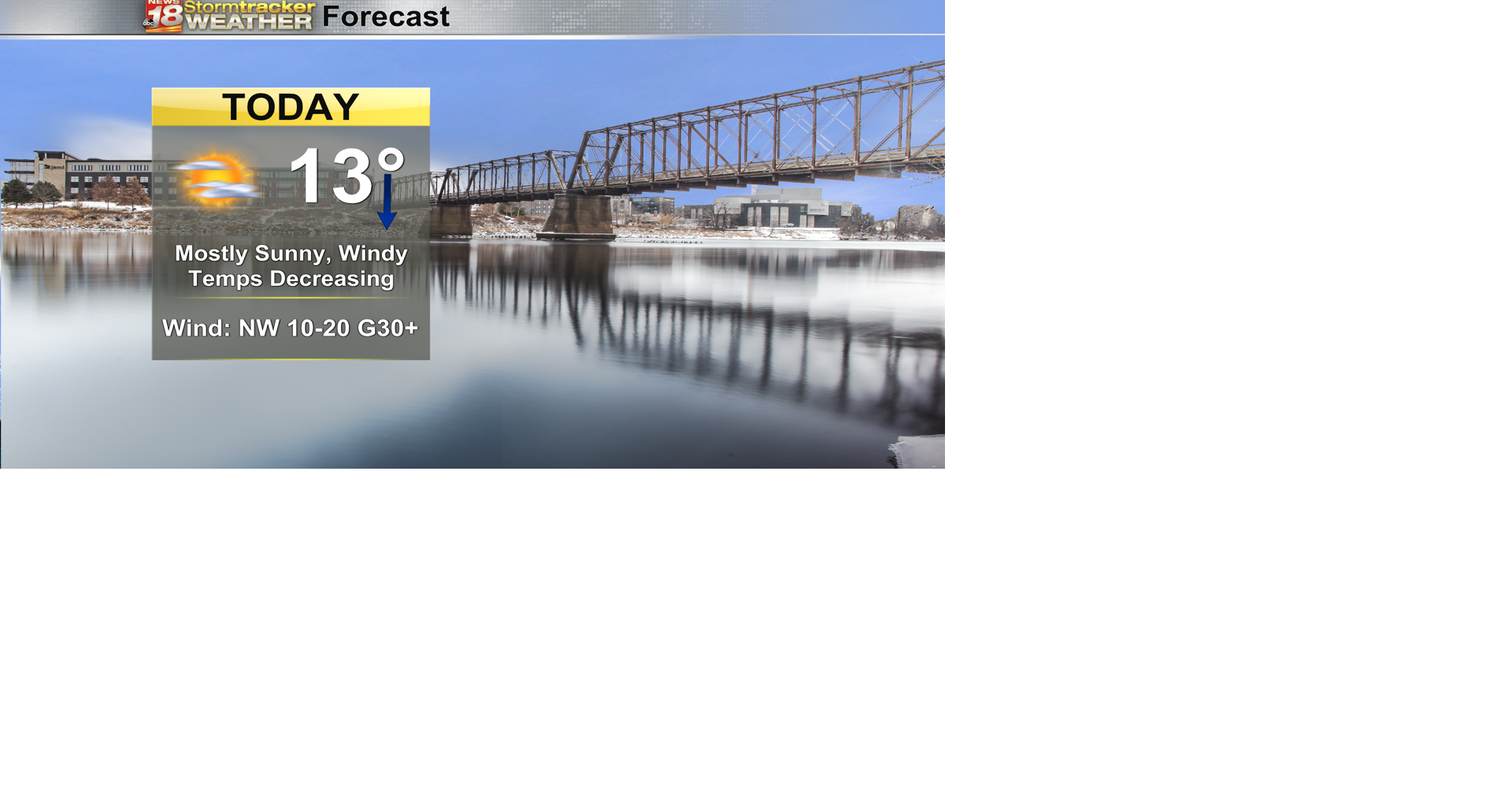 Temps decreasing towards a very chilly Friday morning, with a weekend ...