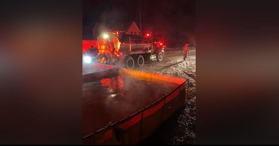 Update: Rice Lake Fire Department fights blaze in Town of Oak Grove ...