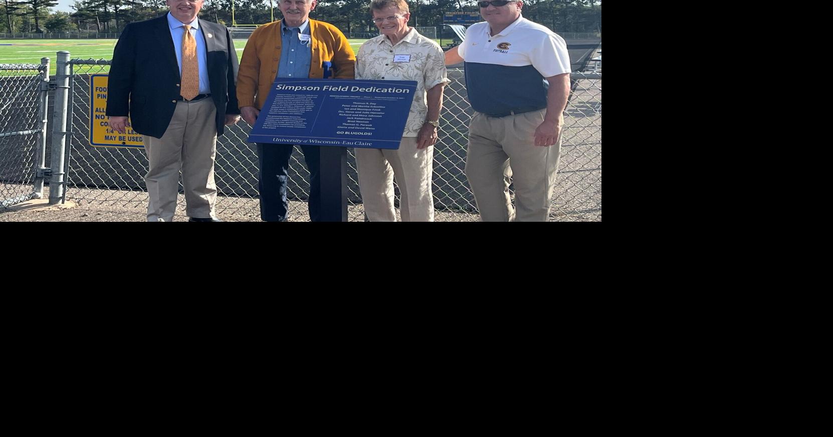 UWEC's Simpson Field dedicated to donors, new project plans detailed ...