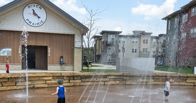 Altoona's splash pad now open for the season | Positively Chippewa ...