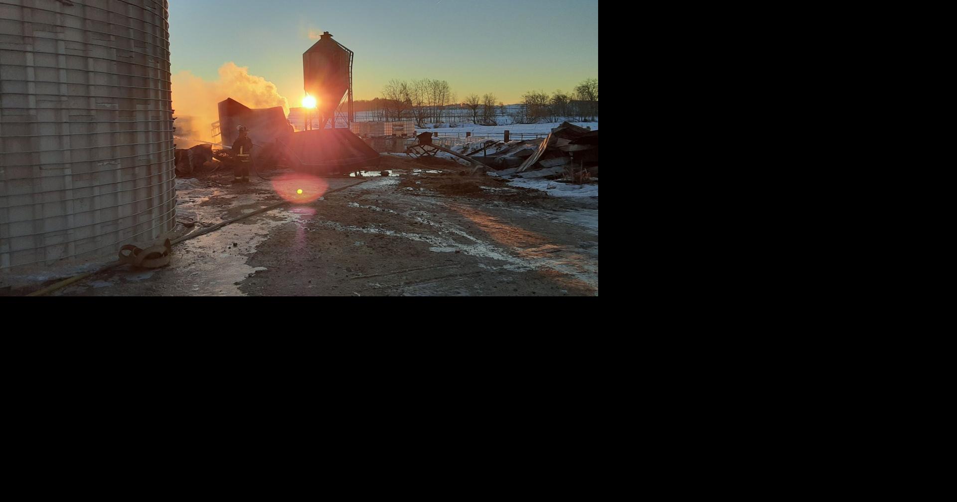 Fire destroys Amish feed mill near Augusta | News | wqow.com