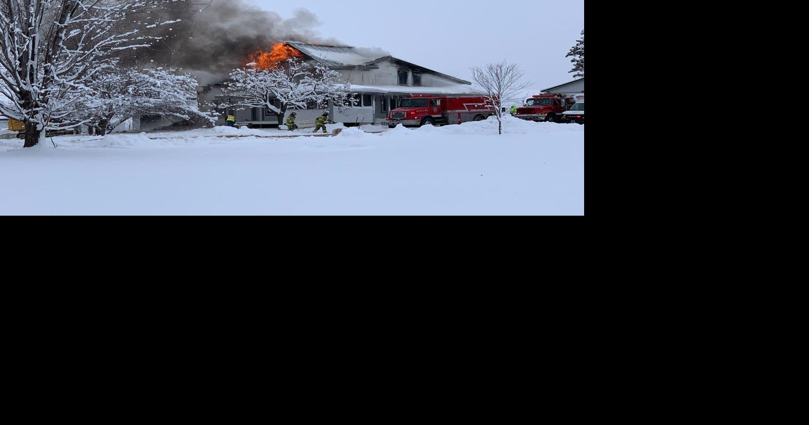 UPDATE: Multiple fire departments responding to a house fire on County ...