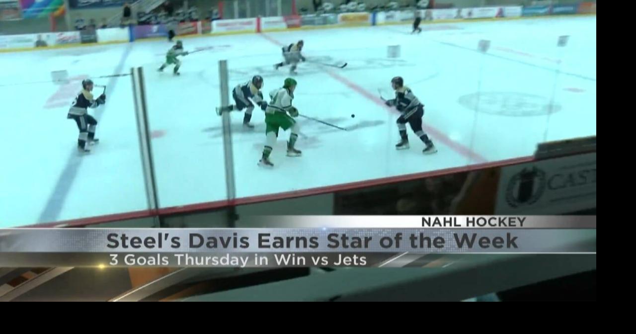 Steel's Davis earns NAHL Midwest Division Star of the Week | Video ...