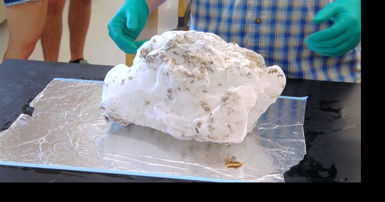 Scientists confirm 12 pound ice chunk was of atmospheric origin | Wake ...