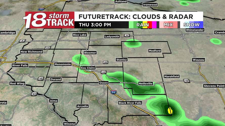 Warmer temps to end week come with a couple more chances for rain | 18 ...