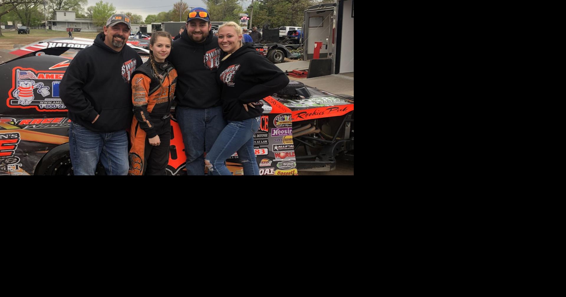 Kennedy Swan turning laps, heads | Sports | wqow.com