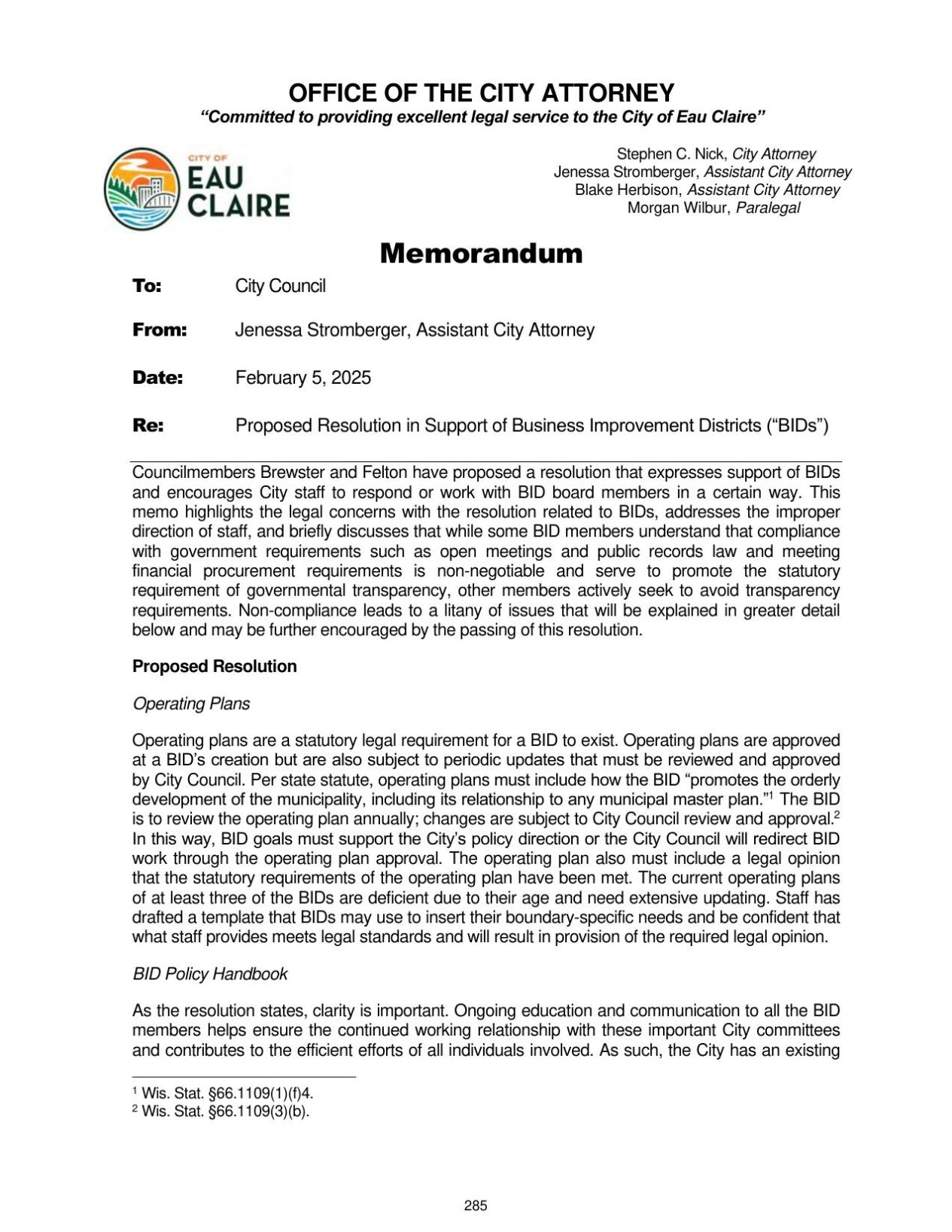 Business improvement districts bring back-and-forth legal and public ...