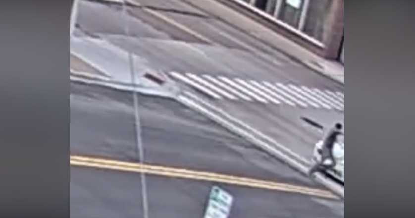 Watch out for pedestrians: Video shows person nearly hit by car while ...